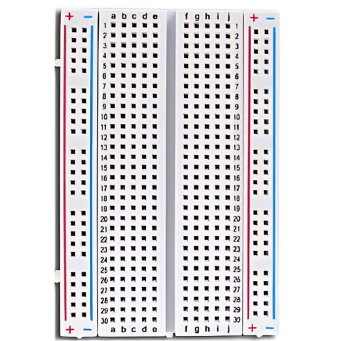Protoboard de 300 Puntos – Mini Placa de Pruebas para Proyectos Electr ...